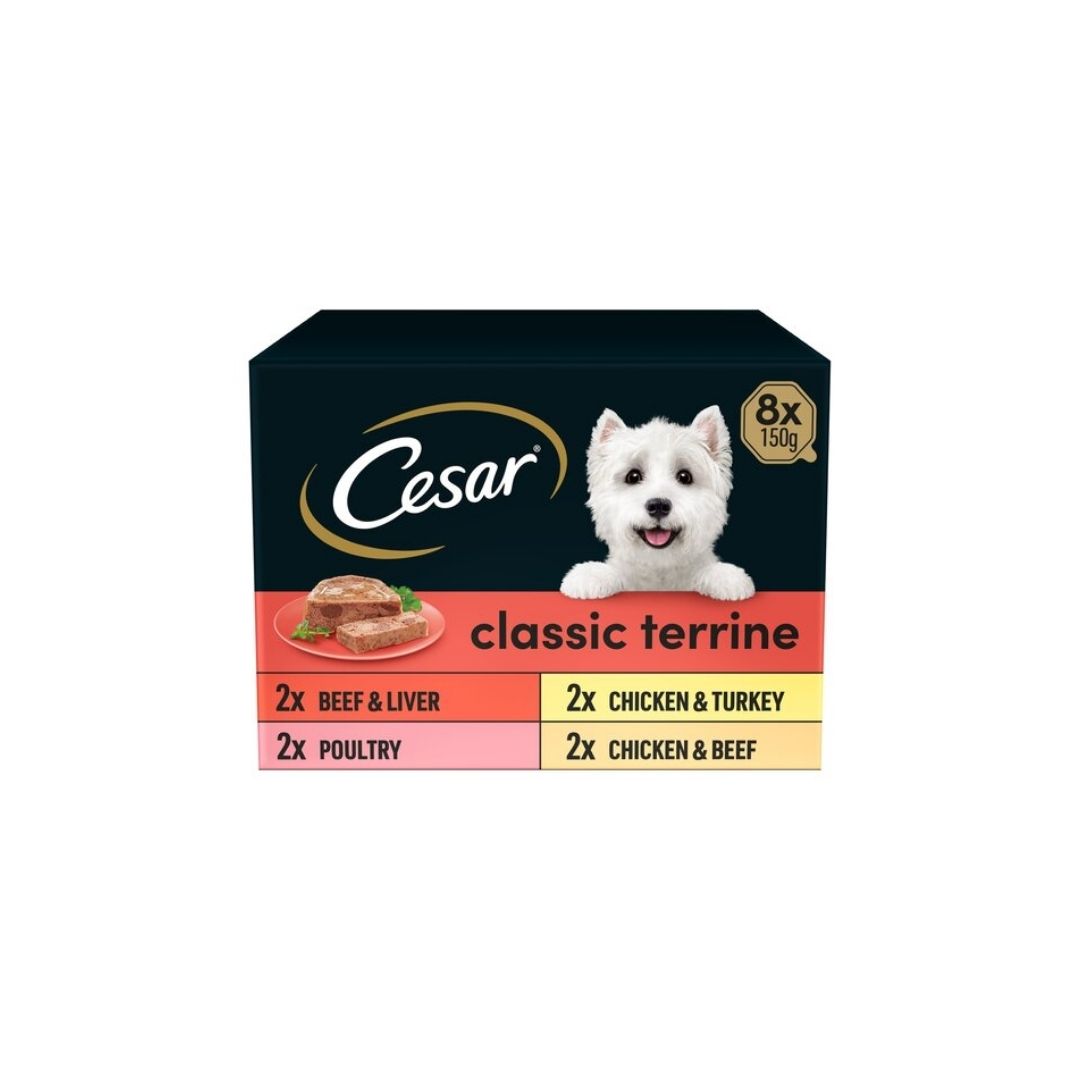Cesar Classic Terrine 8X150g - PetsOne.pk