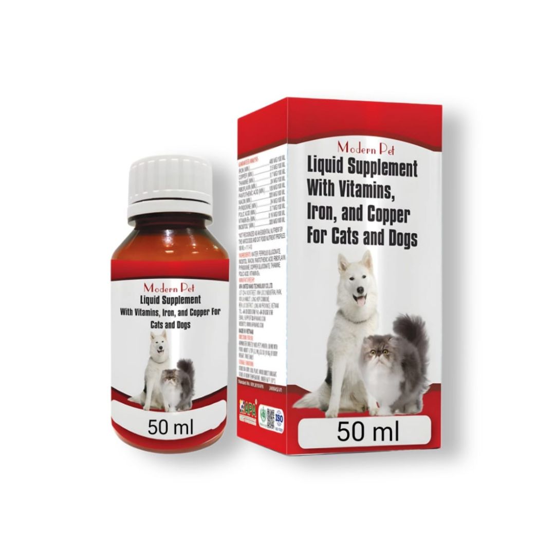 Modern Pet Liquid Supplement For Cats And Dogs – 50 ML - PetsOne.pk
