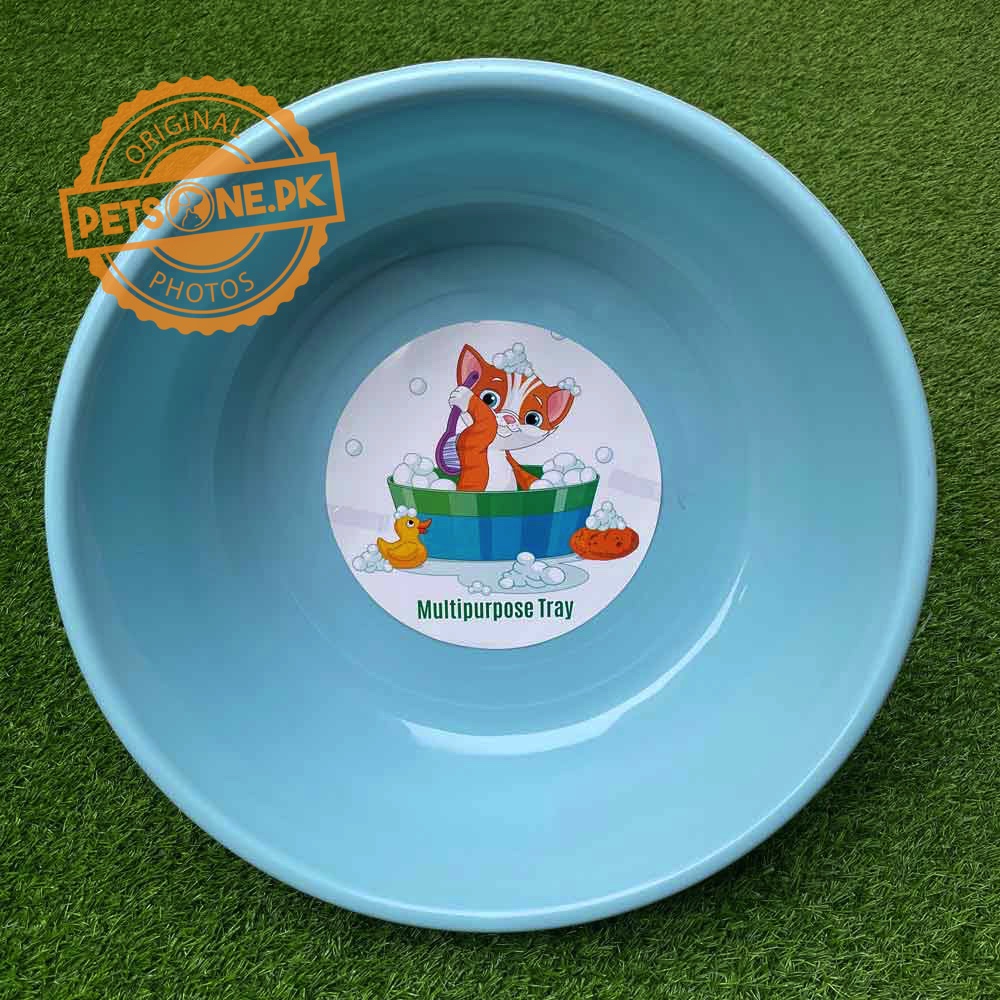 Round Litter Tray for Cat / Round Litter Tray for Kittens - PetsOne.pk