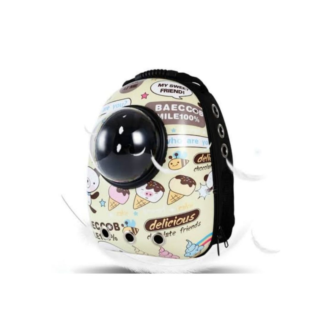 Space Capsule Cat Backpack - PetsOne.pk