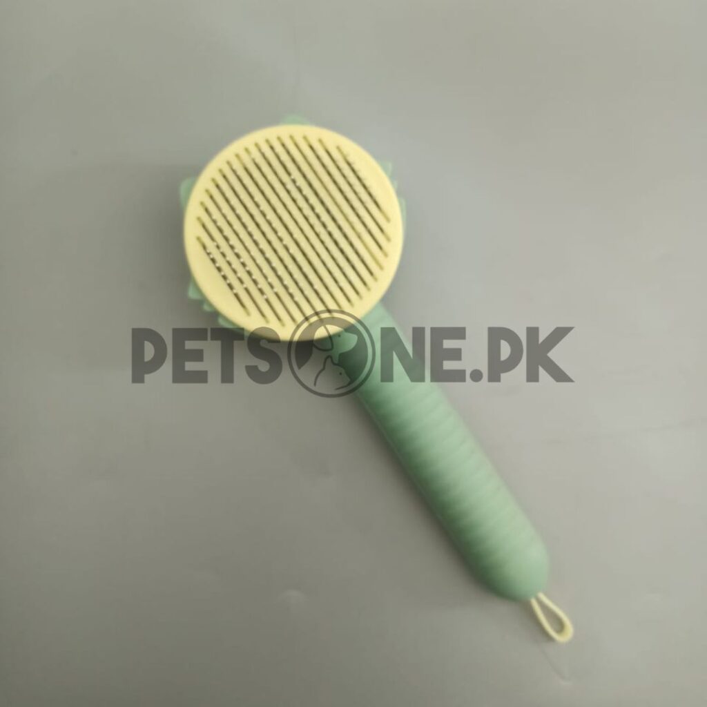 Cat Face Self Cleaning Brush For Cats And Dogs - PetsOne.pk