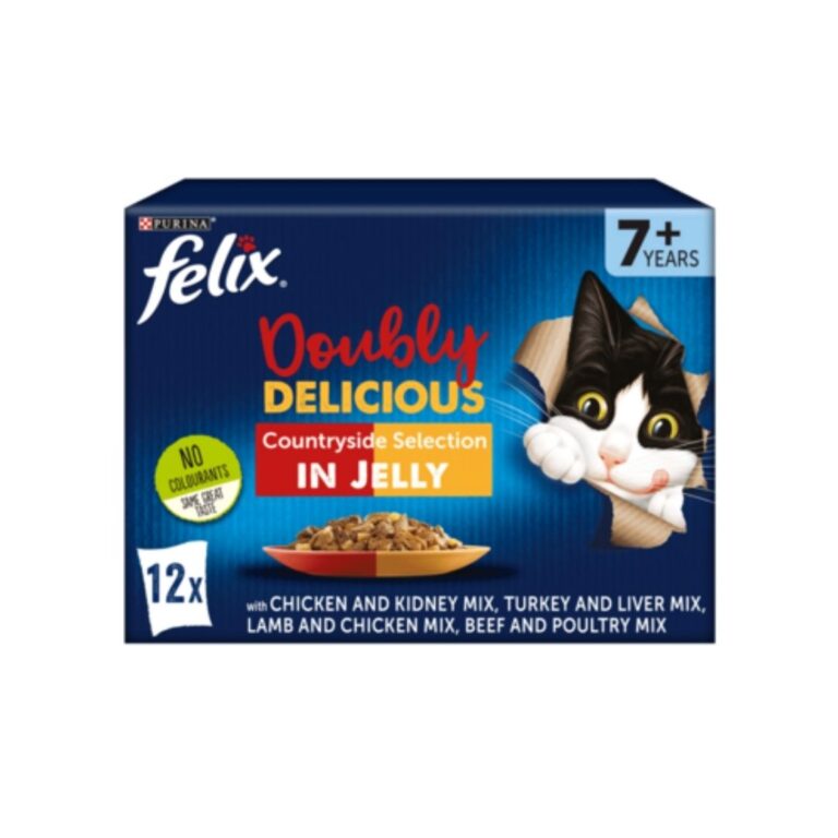 Felix Doubly Delicious Countryside Selection In Jelly – 12 Pouch Box ...