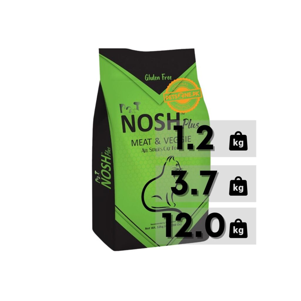 Pet Nosh PLUS Adult Cat Food Meat And Veggie - PetsOne.pk