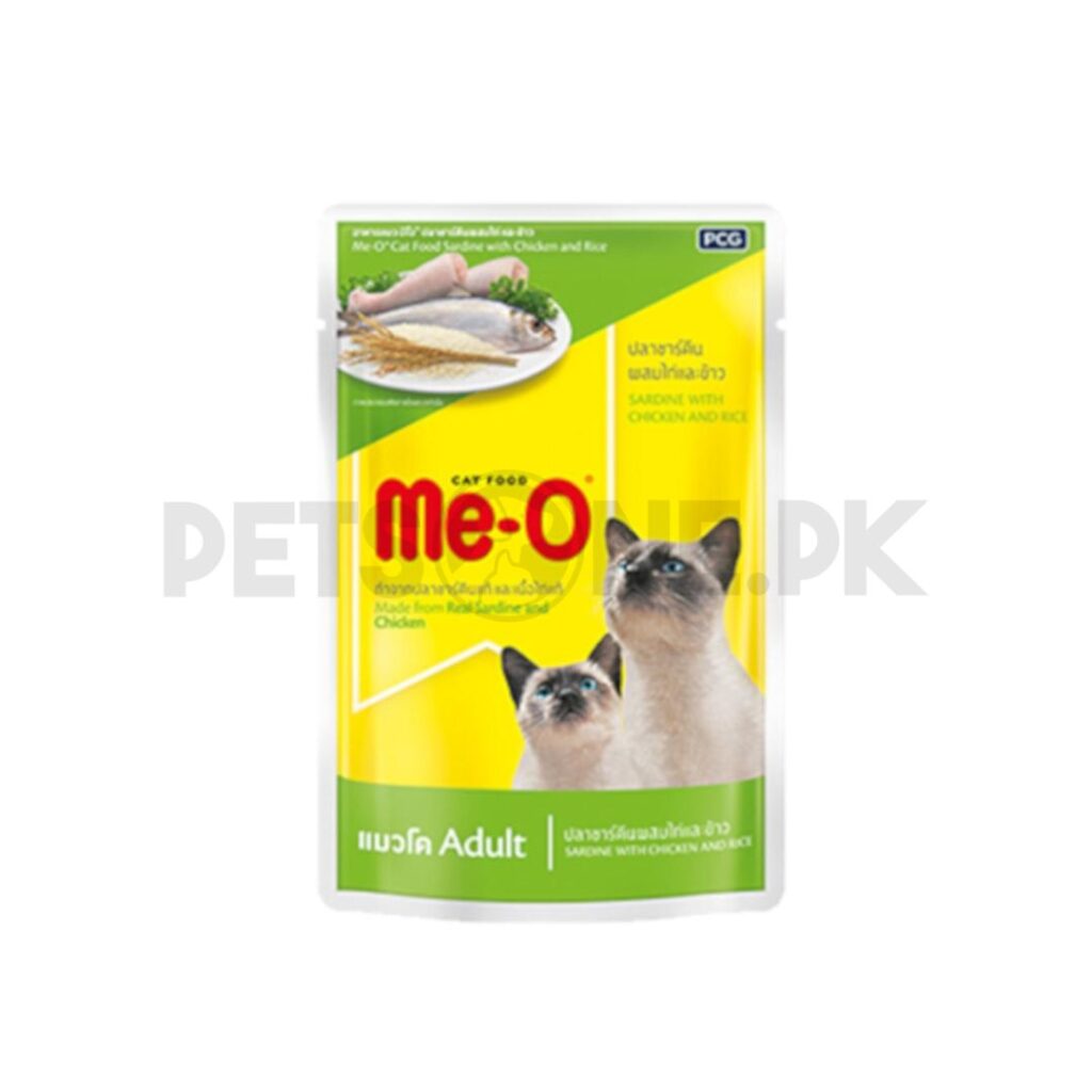 MeO / Me-O Wet Food / Me-O Wet Food Pouch for Cats - PetsOne.pk
