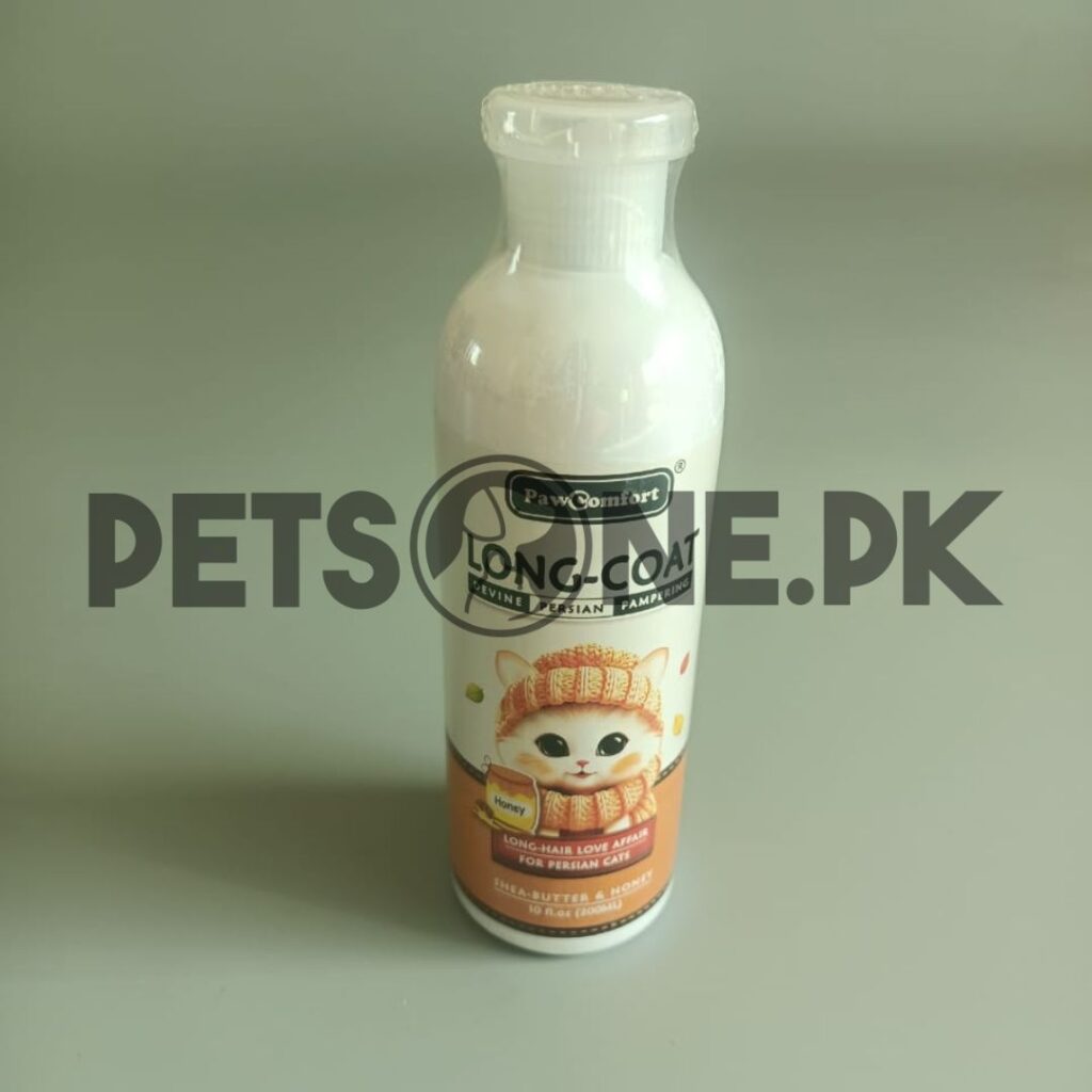 PawComfort Long-Coat Shampoo For Persian Cat - 300 ML - PetsOne.pk