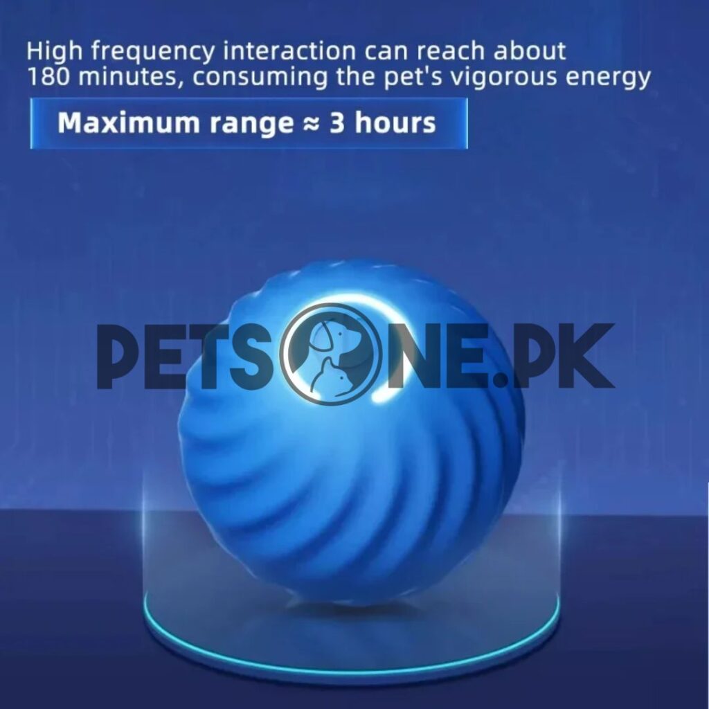 Interactive Moving Bouncing Ball Cat/Dog Toy - PetsOne.pk
