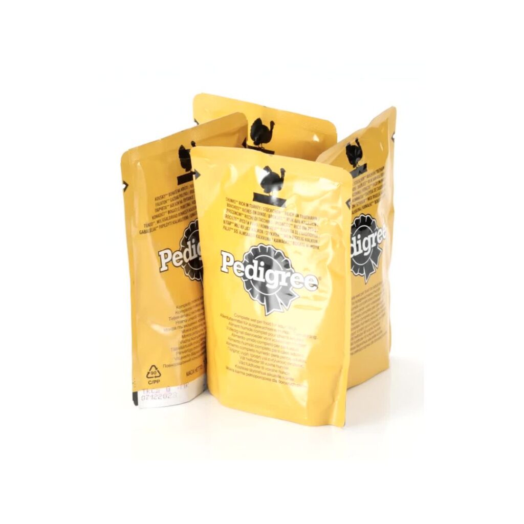 Pedigree Wet Food Pouches – 3 in 1 Pack – Beef In Gravy - PetsOne.pk