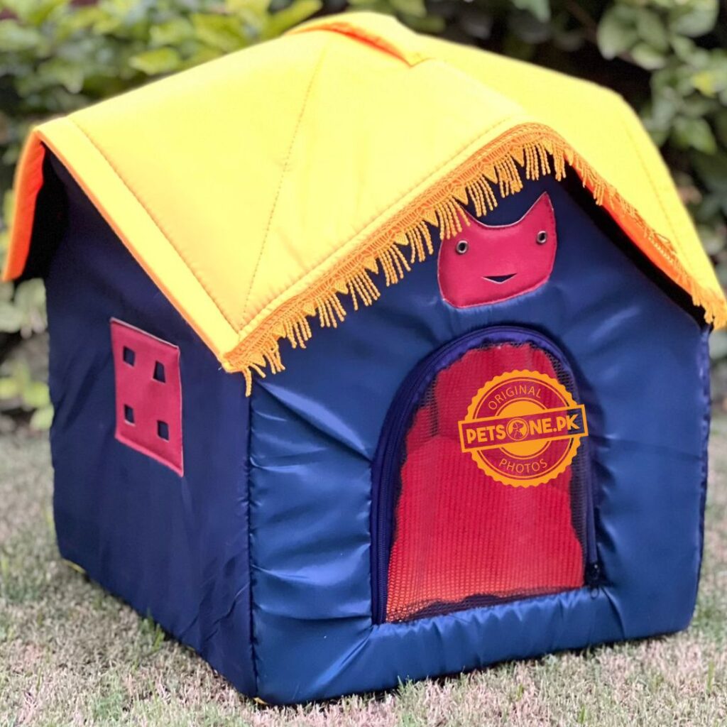 Cozy Cat House With Cat Face - PetsOne.pk