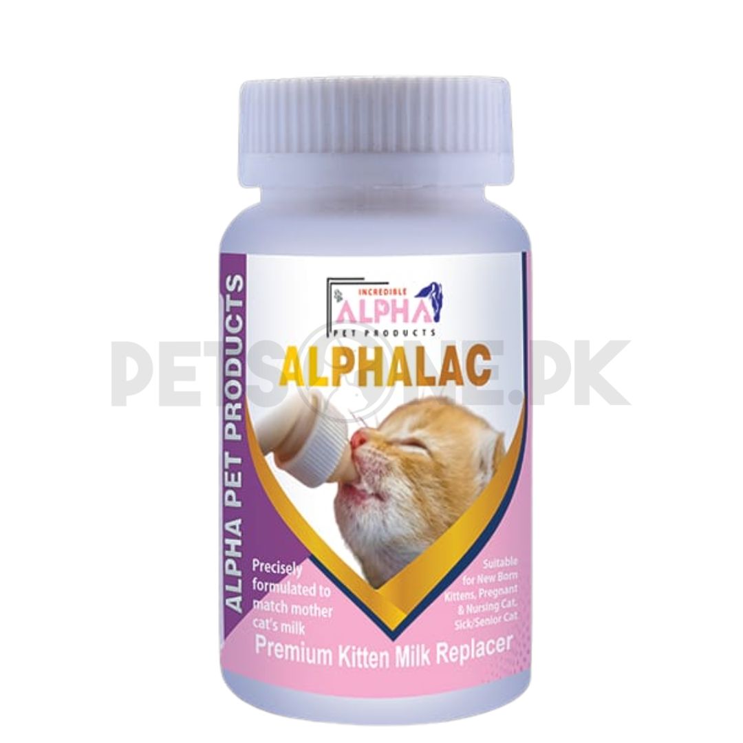 Alpha (MEGA PET) Kitten Milk Replacer – 150 Gram - PetsOne.pk