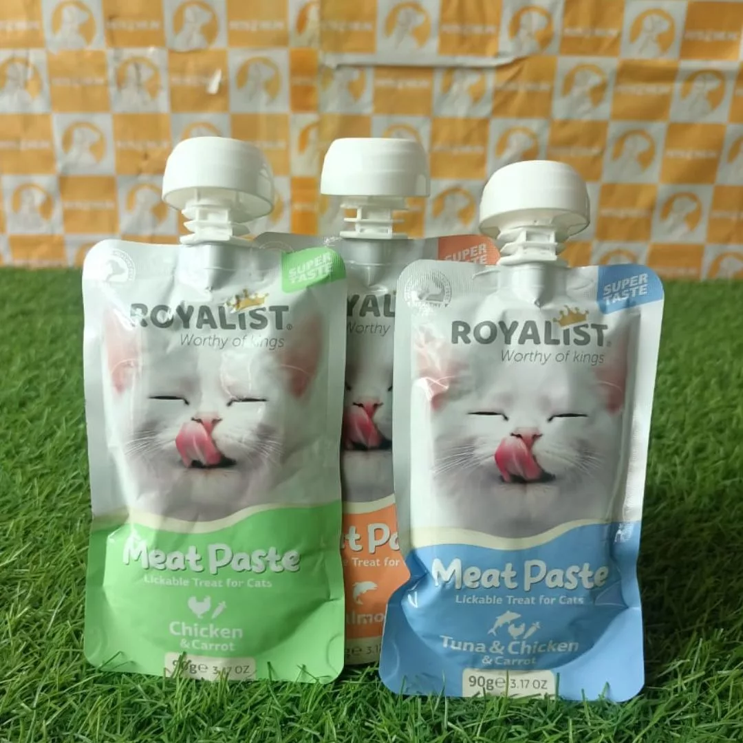Royalist Meat Paste Tube For Cats – 90 Gram - PetsOne.pk