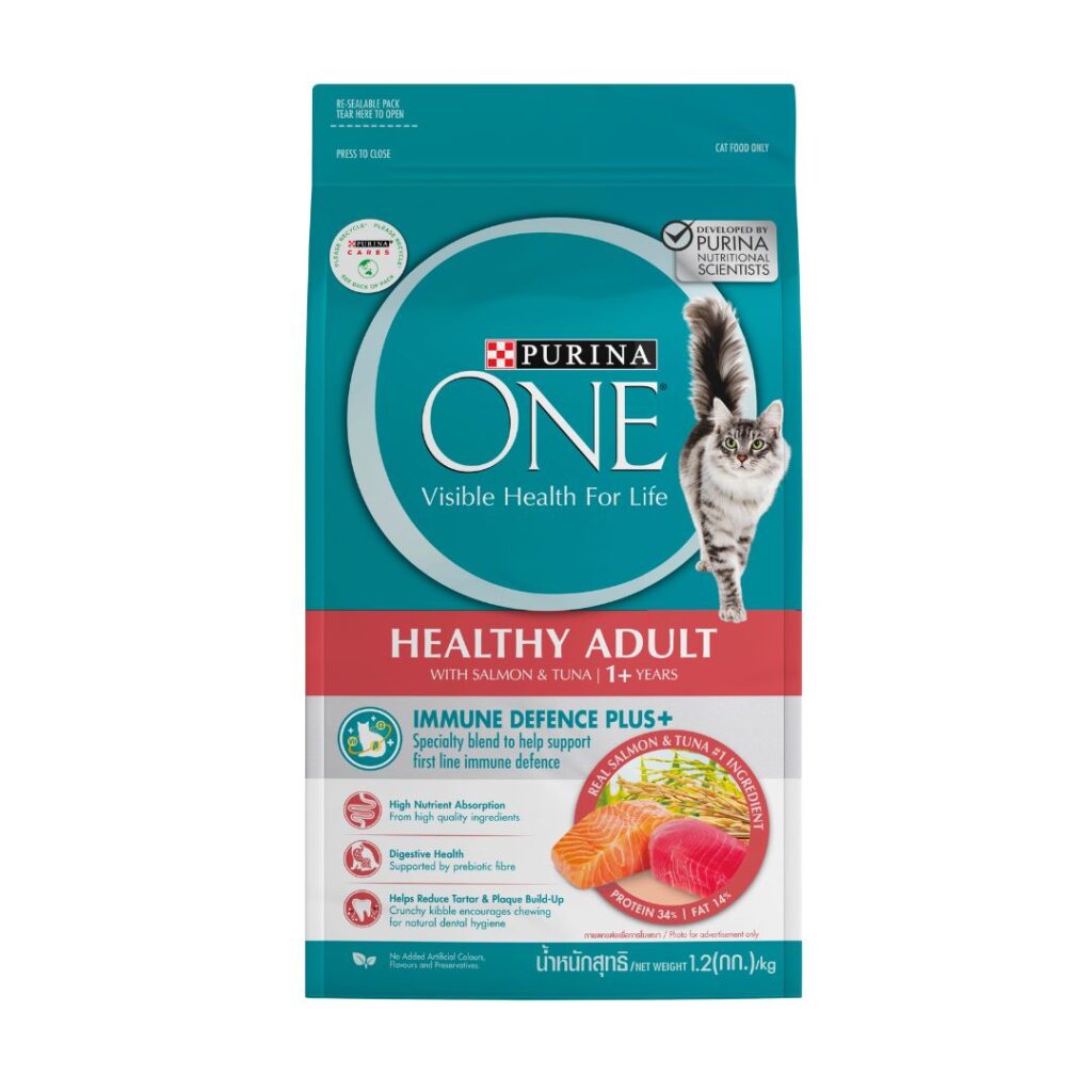 Purina ONE Healthy Adult Cat Food – Salmon And Tuna - PetsOne.pk